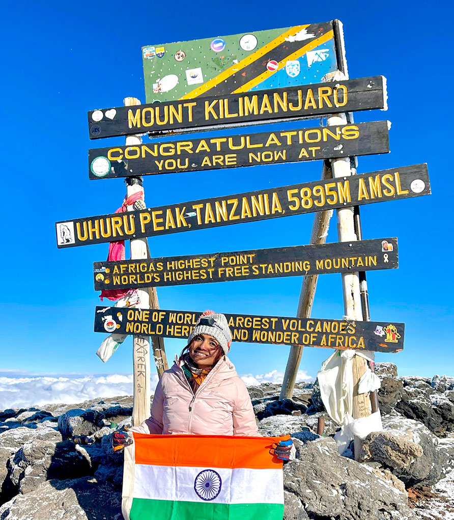 Preetha Deepak Summits Kilimanjaro: A Woman Redefined - Bahrain This Month