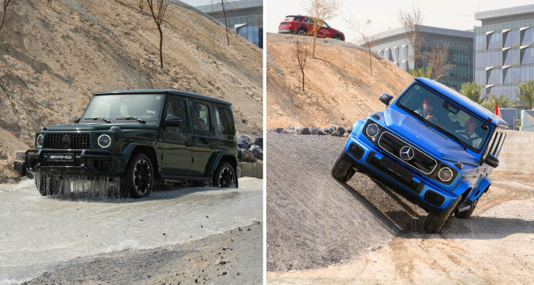 Mercedes G 580 EQ Premieres in Dubai with AMG G 63 - Bahrain This Month